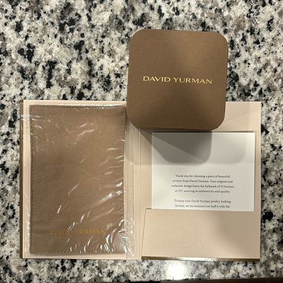 David Yurman | Jewelry | David Yurman Box And Cleaning Cloth | Poshmark